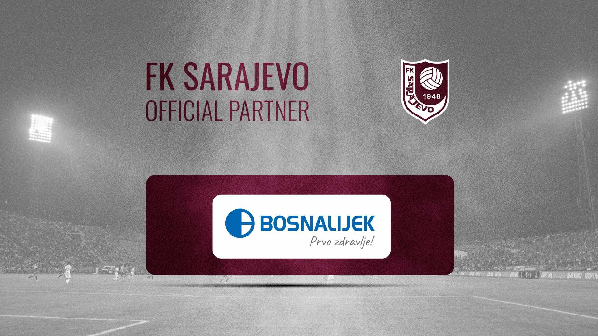 FK Sarajevo - BOSNALIJEK D.D. NOVI PARTNER FK SARAJEVO
